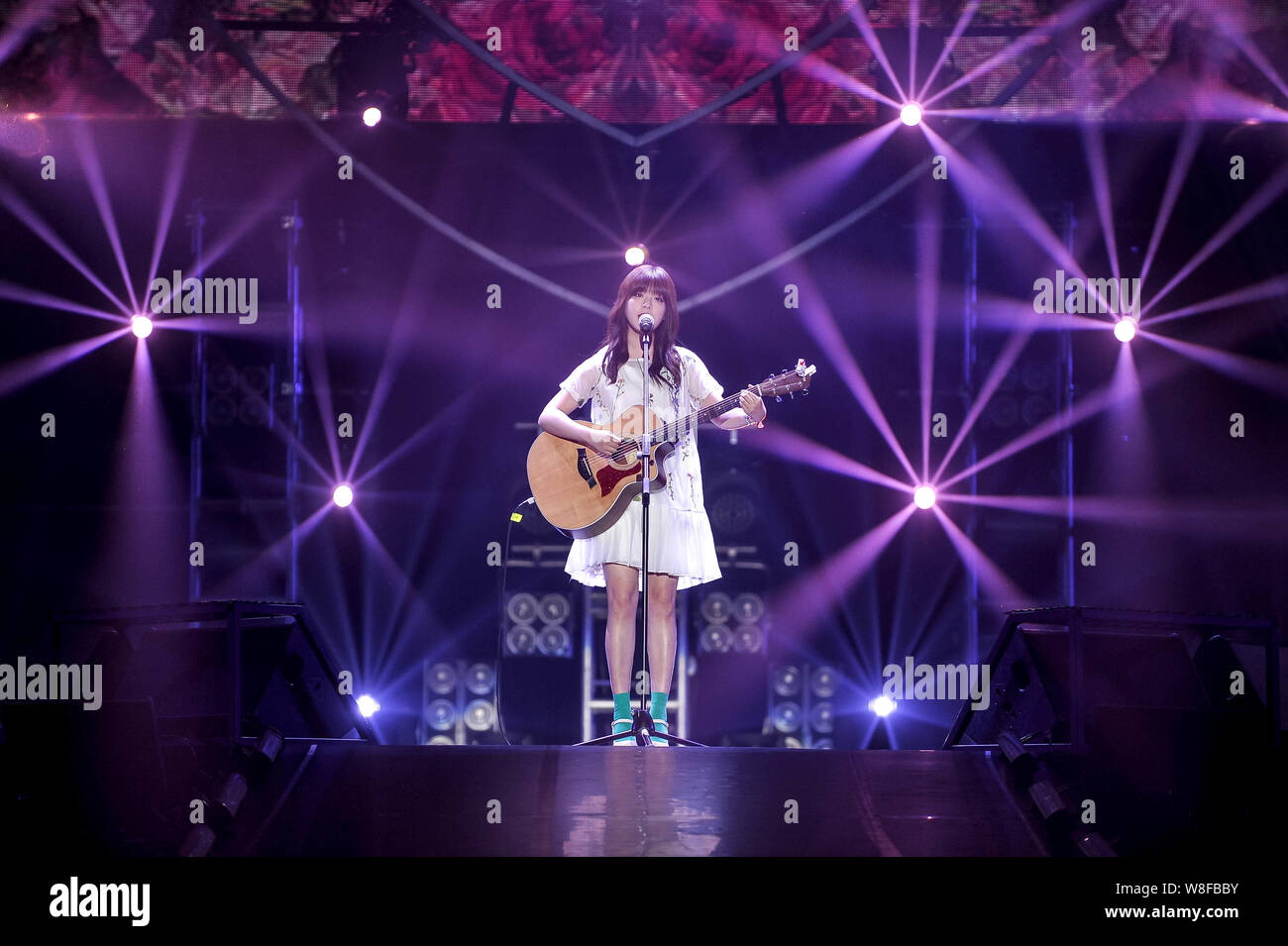 South Korean singer Choi Jun-hee, better known by her stage name Juniel ...
