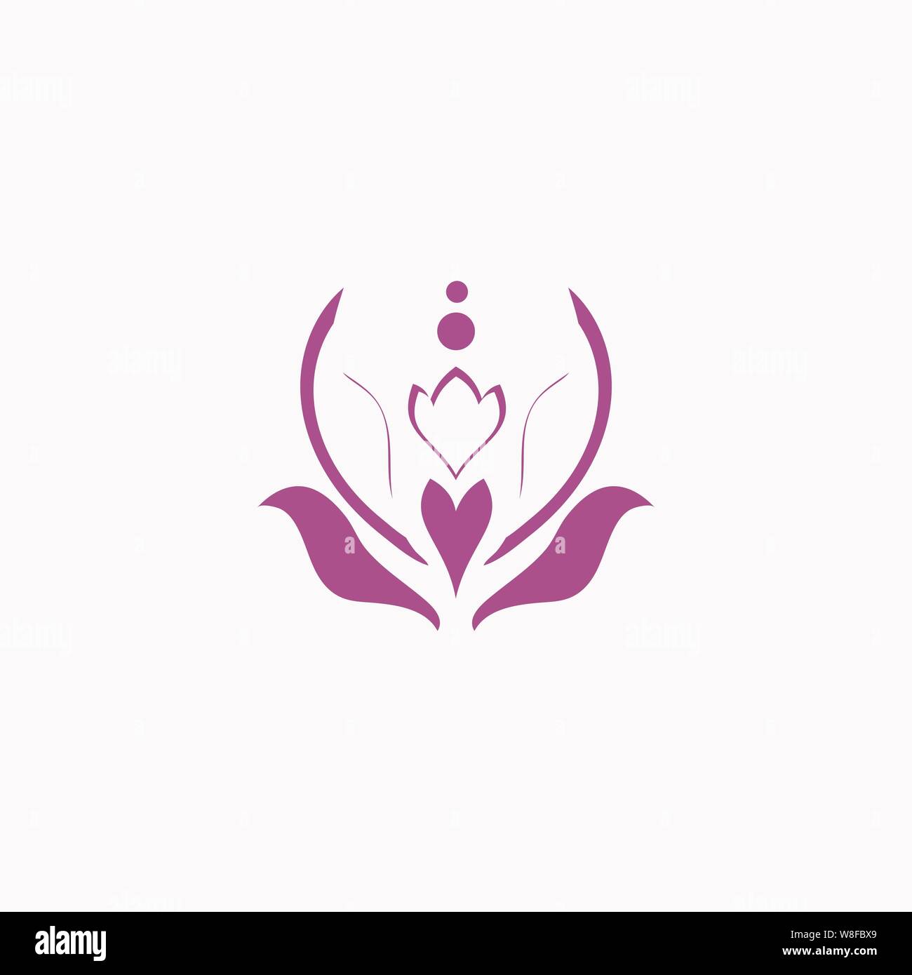 Spa Logo Design Template Stock Vector Image & Art - Alamy