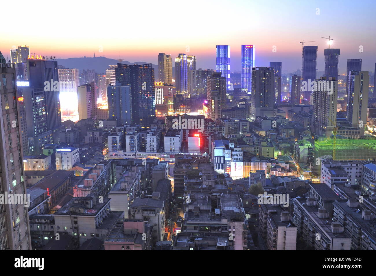 Changsha china skyline hi-res stock photography and images - Alamy