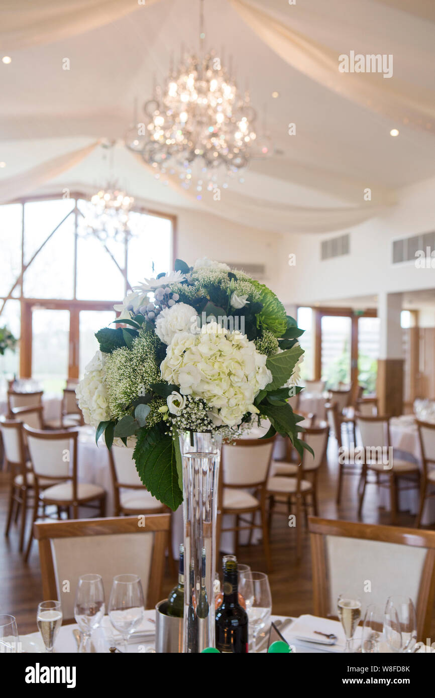 Wedding Reception Tables Stock Photo - Alamy