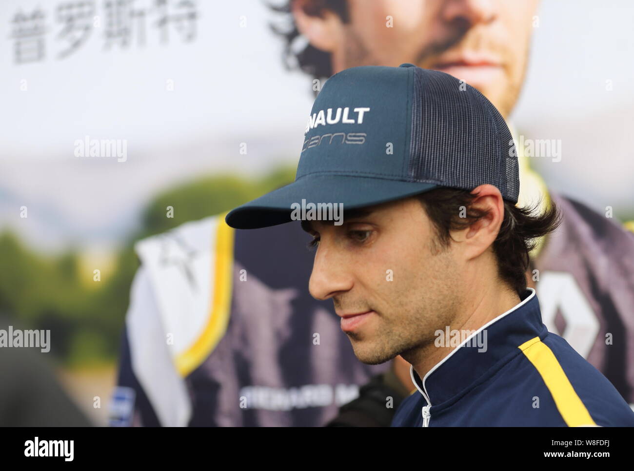 French racing driver Nicolas Prost, son of Formula One champion Alain ...