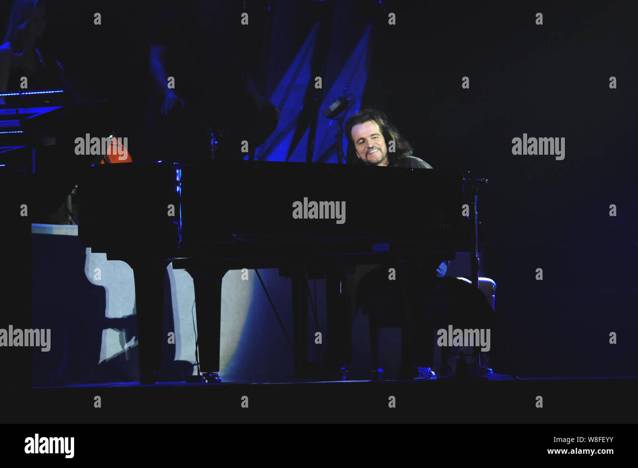Greek musician Yiannis Hrysomallis, also known as Yanni, performs ...