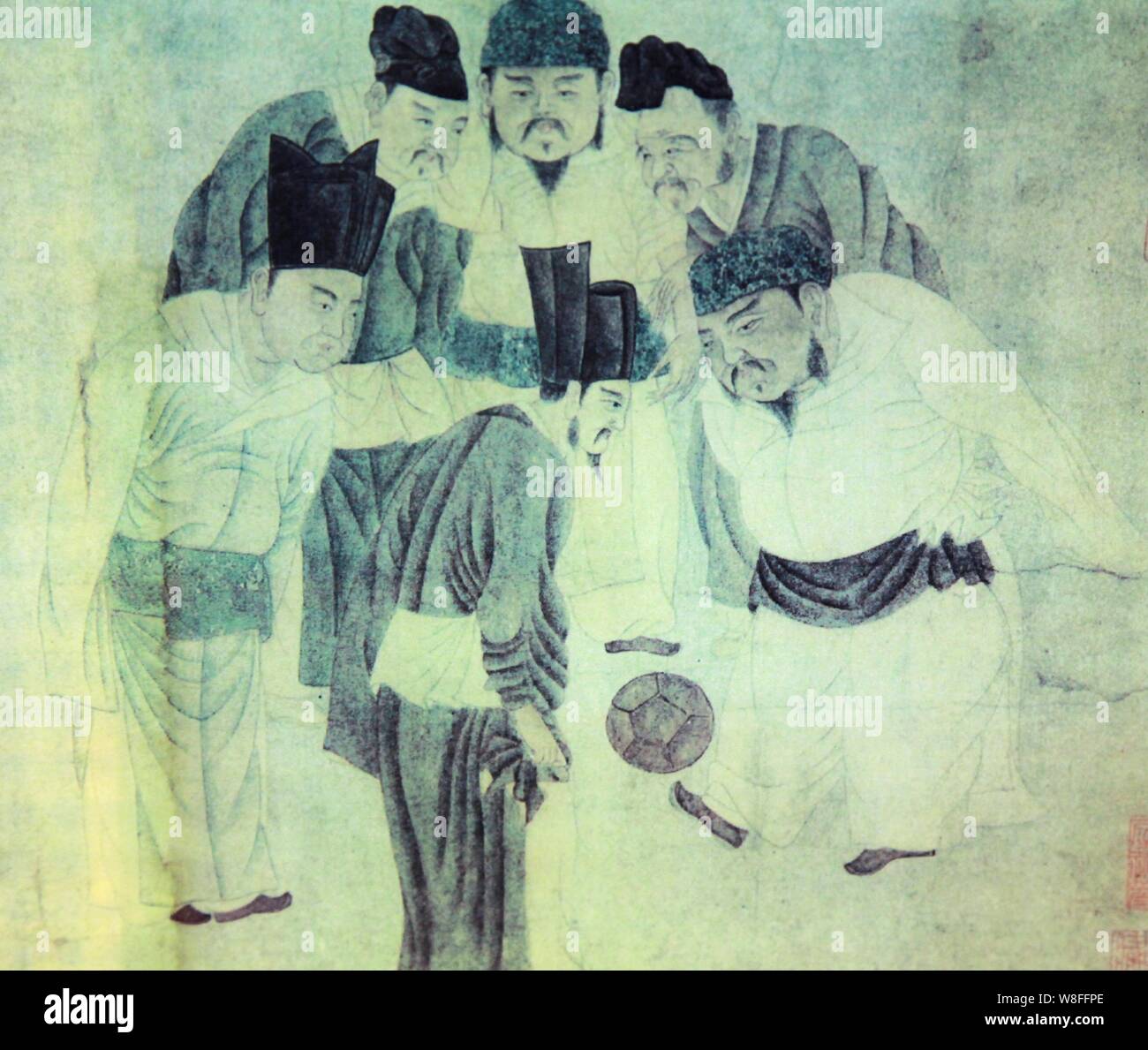 Ancient football in china hi-res stock photography and images - Alamy