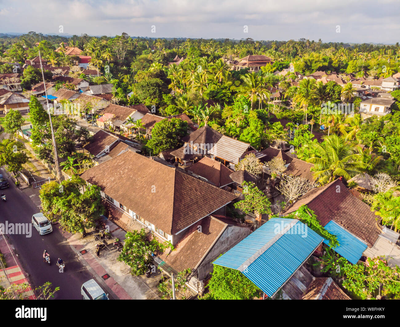 Photo from drone, Ubud. Aerial Landscapes in Ubud, Bali, Indonesia ...
