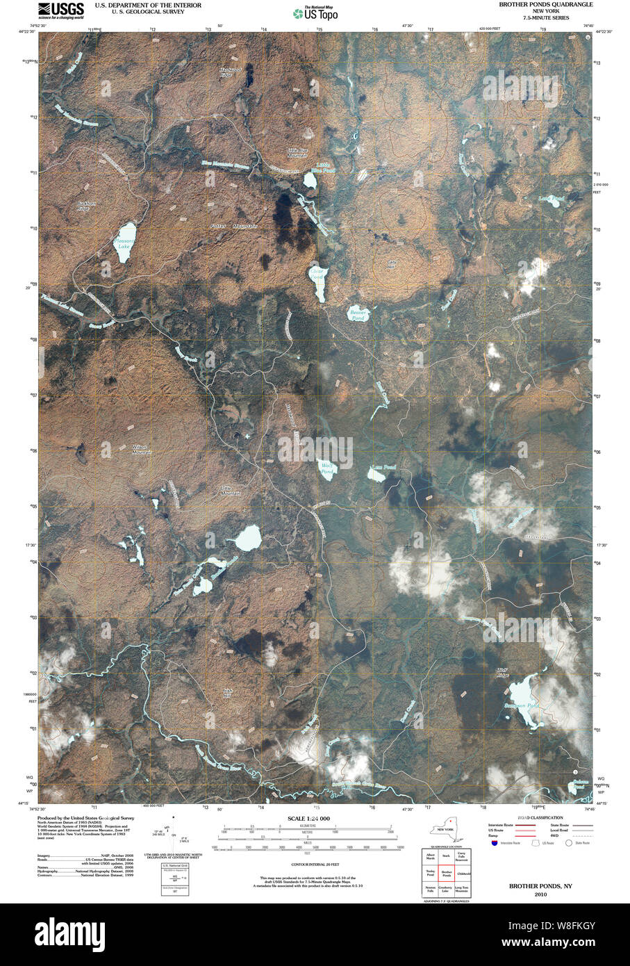 This image map depicts geographic features on the surface of the earth ...