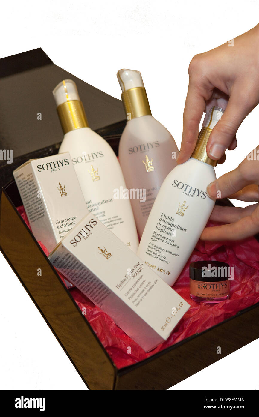 Sothys skin care hi-res stock photography and images - Alamy