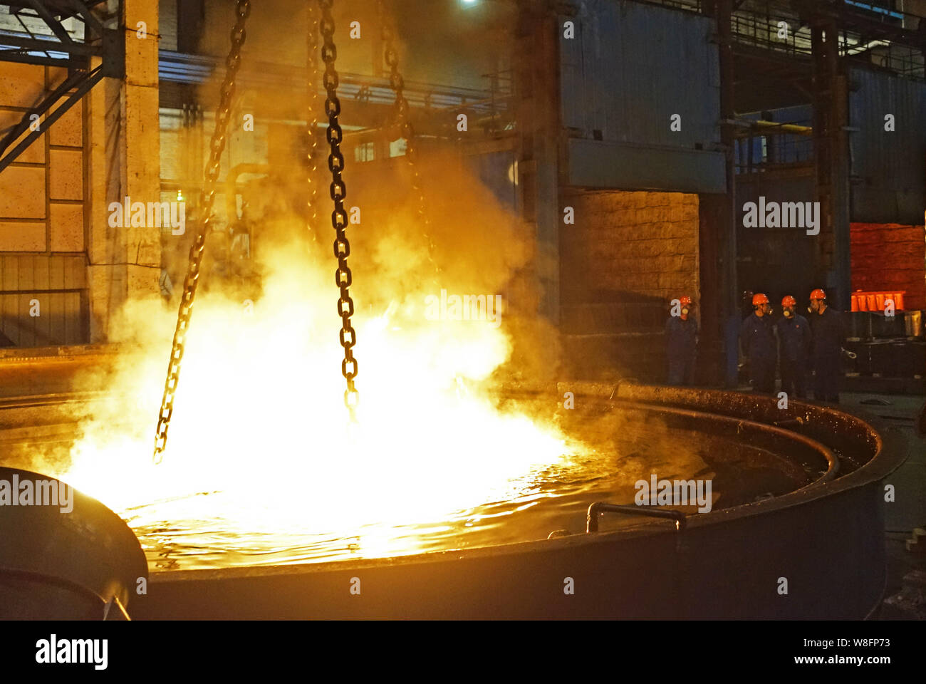Steel furnace china hi-res stock photography and images - Alamy