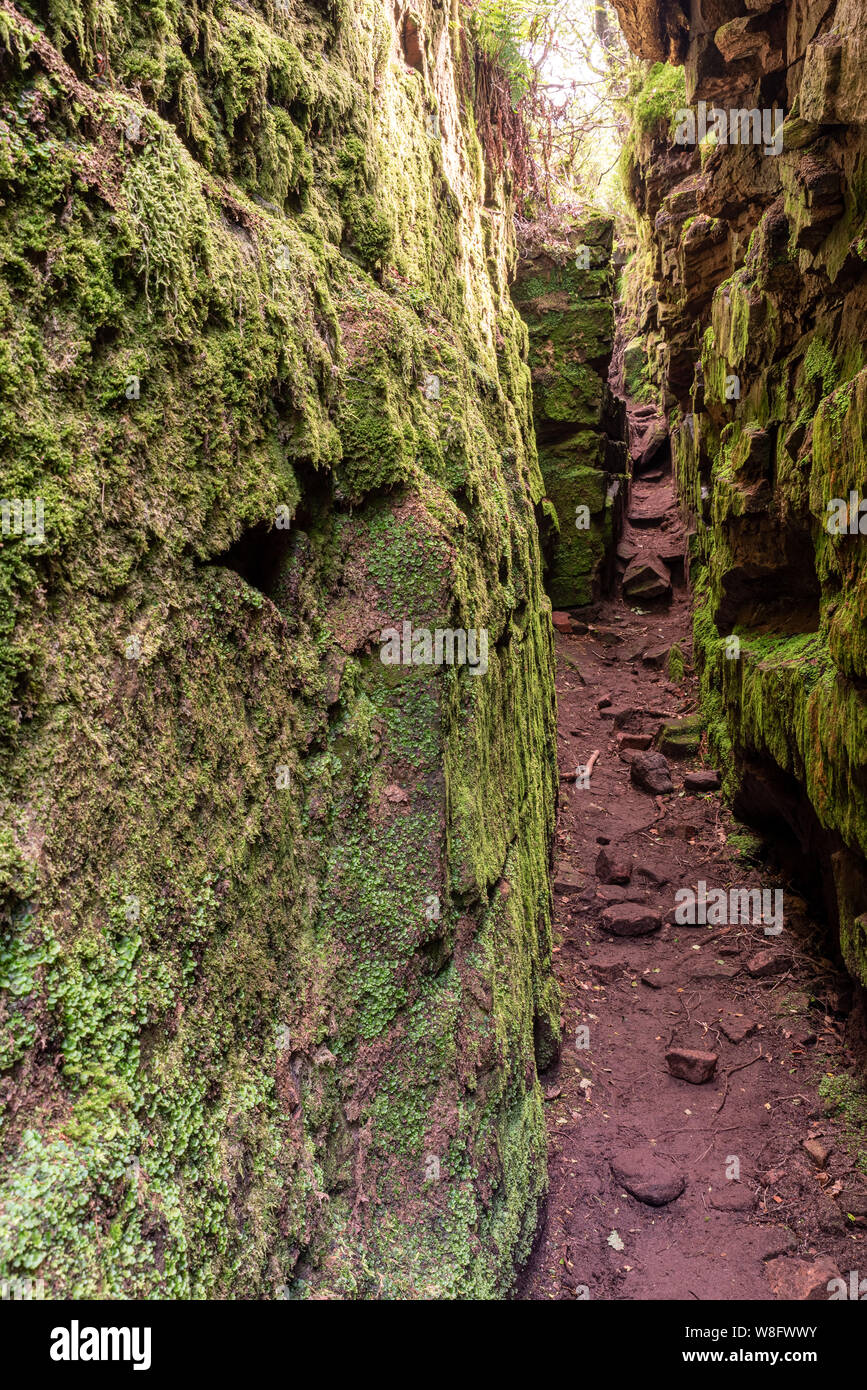 Luds church peak district hi-res stock photography and images - Alamy