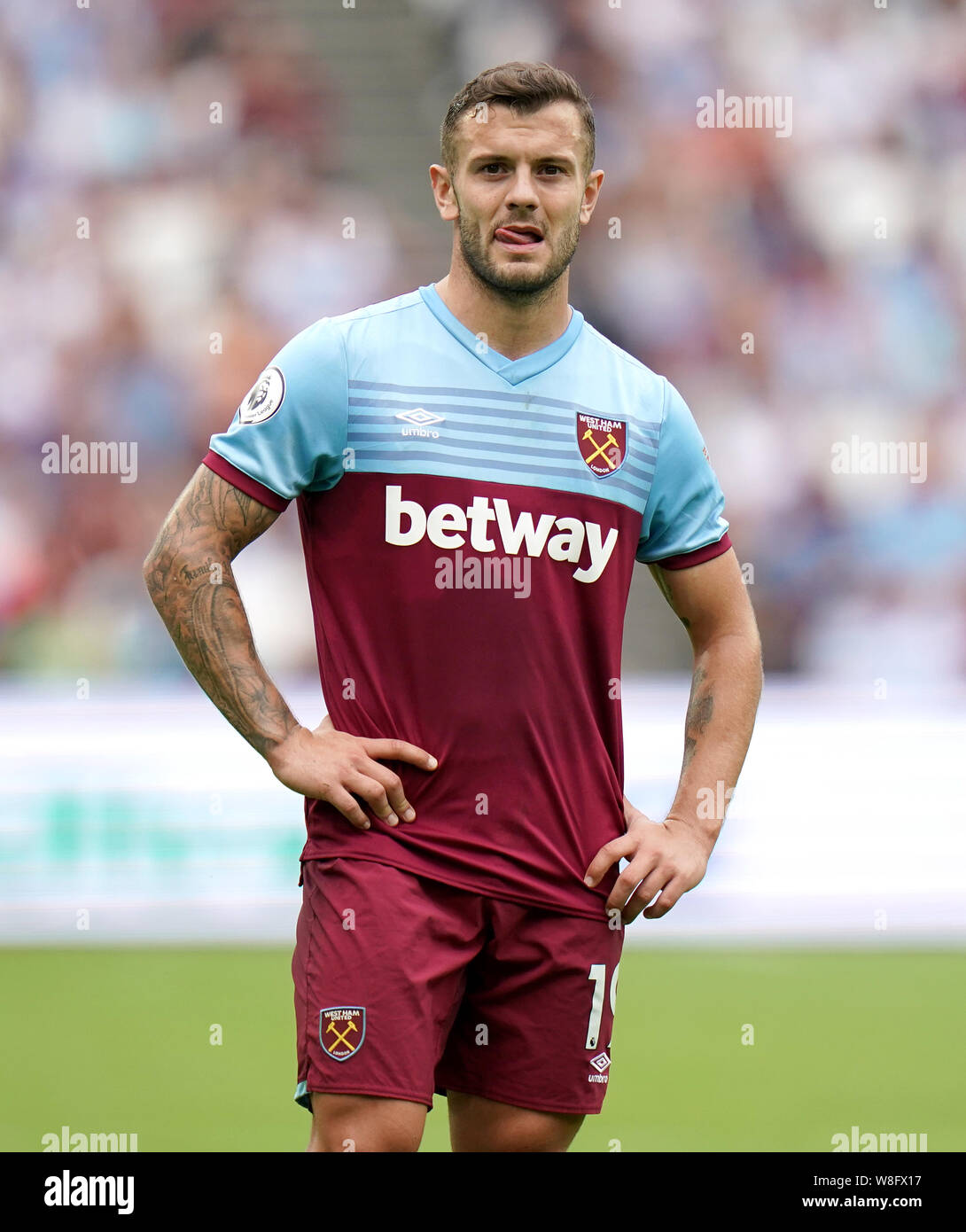 West Ham United's Jack Wilshere Stock Photo - Alamy