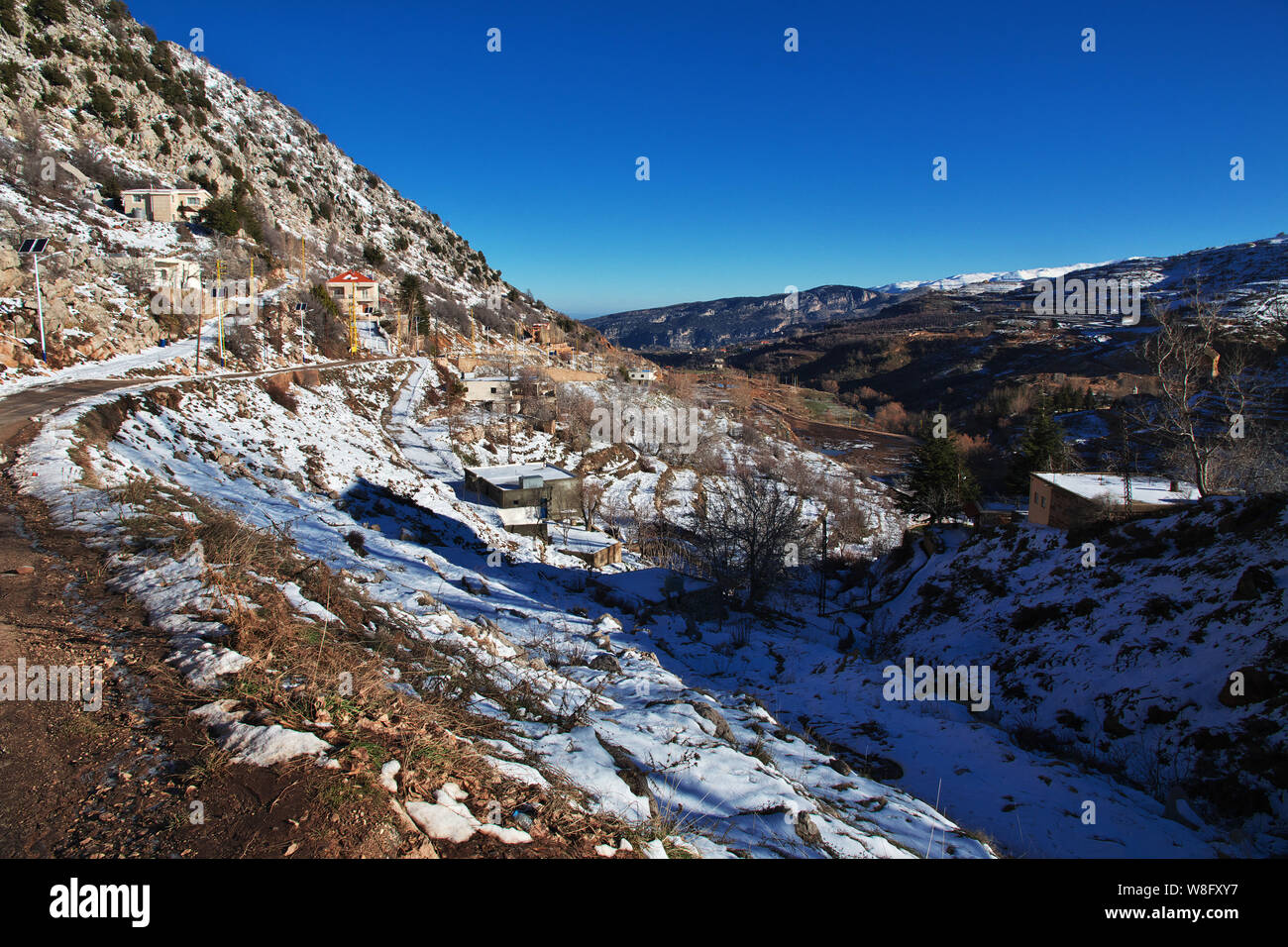 Bekaa valley snow hi-res stock photography and images - Alamy