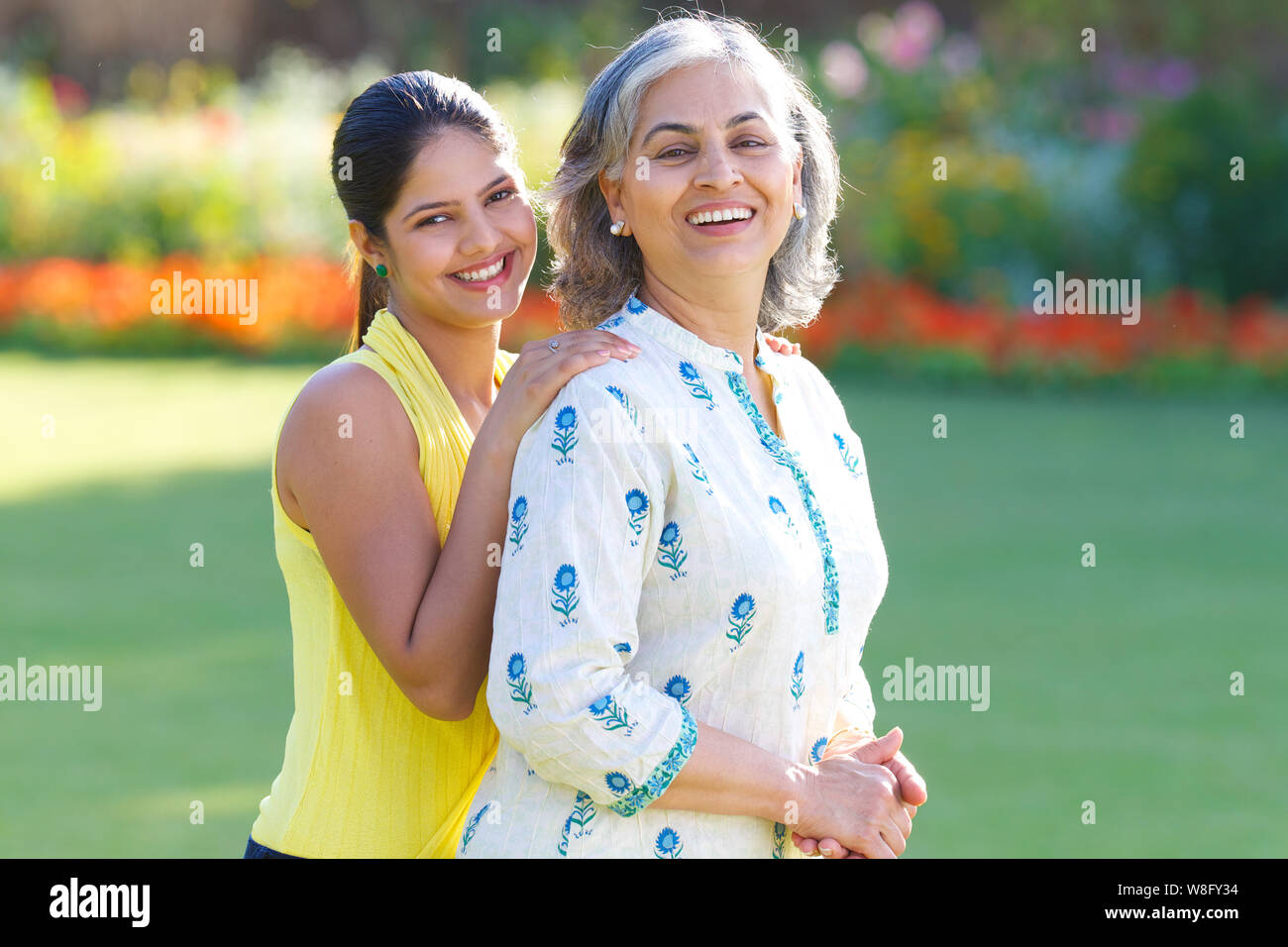 Grown up daughter old mother hi-res stock photography and images - Alamy