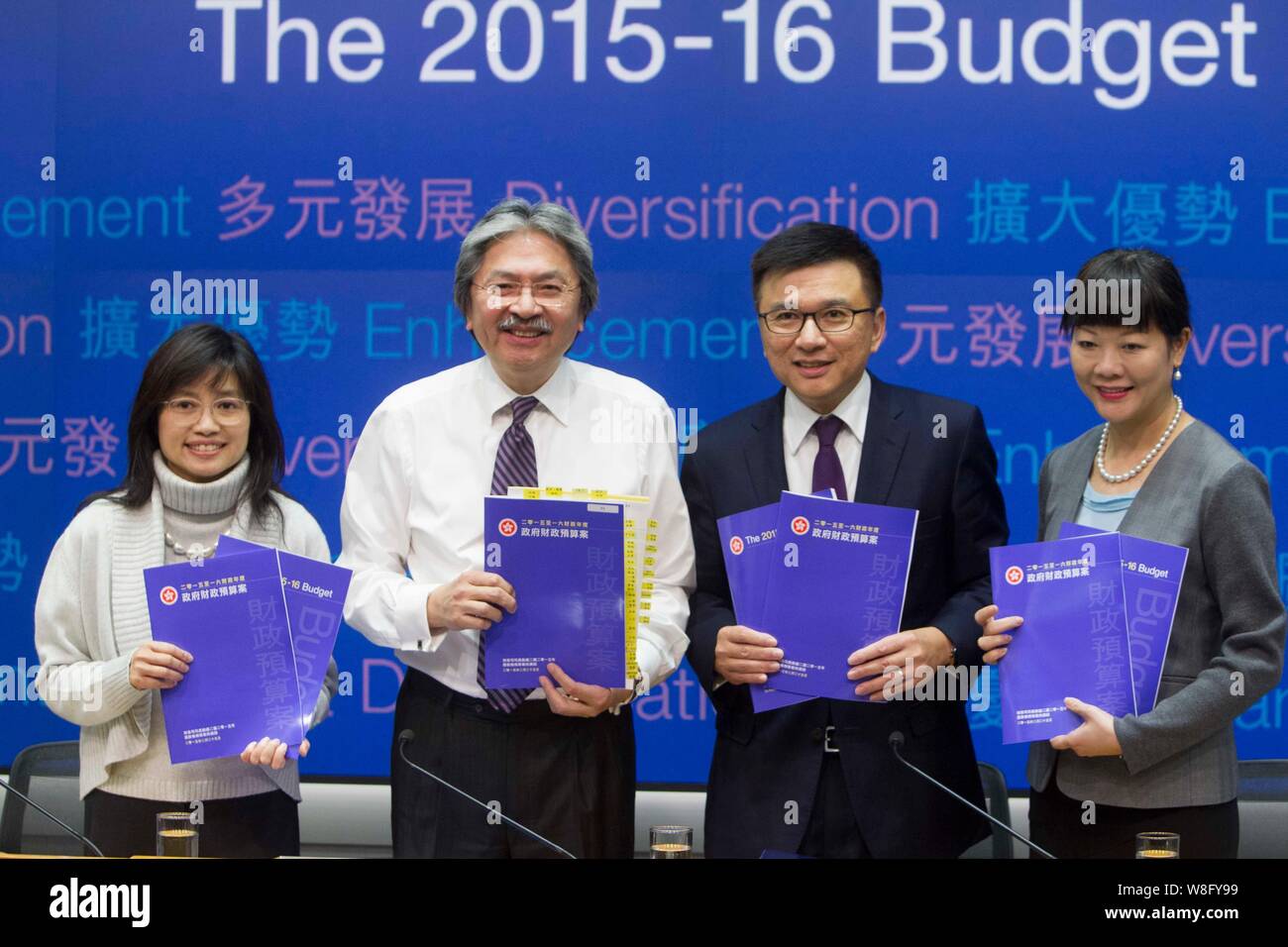 (From left) Elizabeth Tse, Permanent Secretary for Financial Services ...