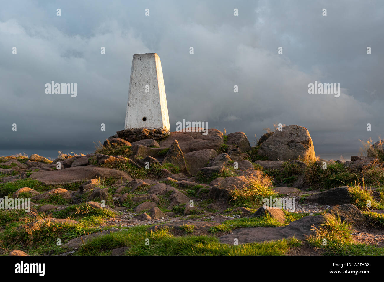 Trig point staffordshire hi-res stock photography and images - Alamy