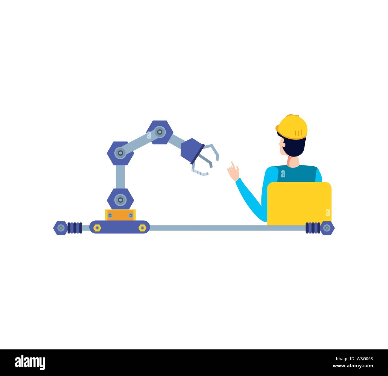 Worker design, Working occupation person job corporate employee and ...