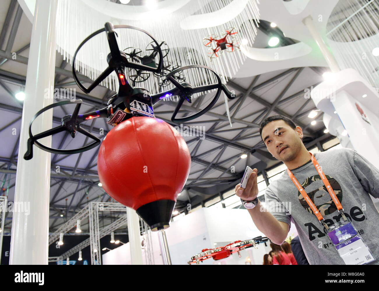 Unmanned drone display hi-res stock photography and images - Alamy
