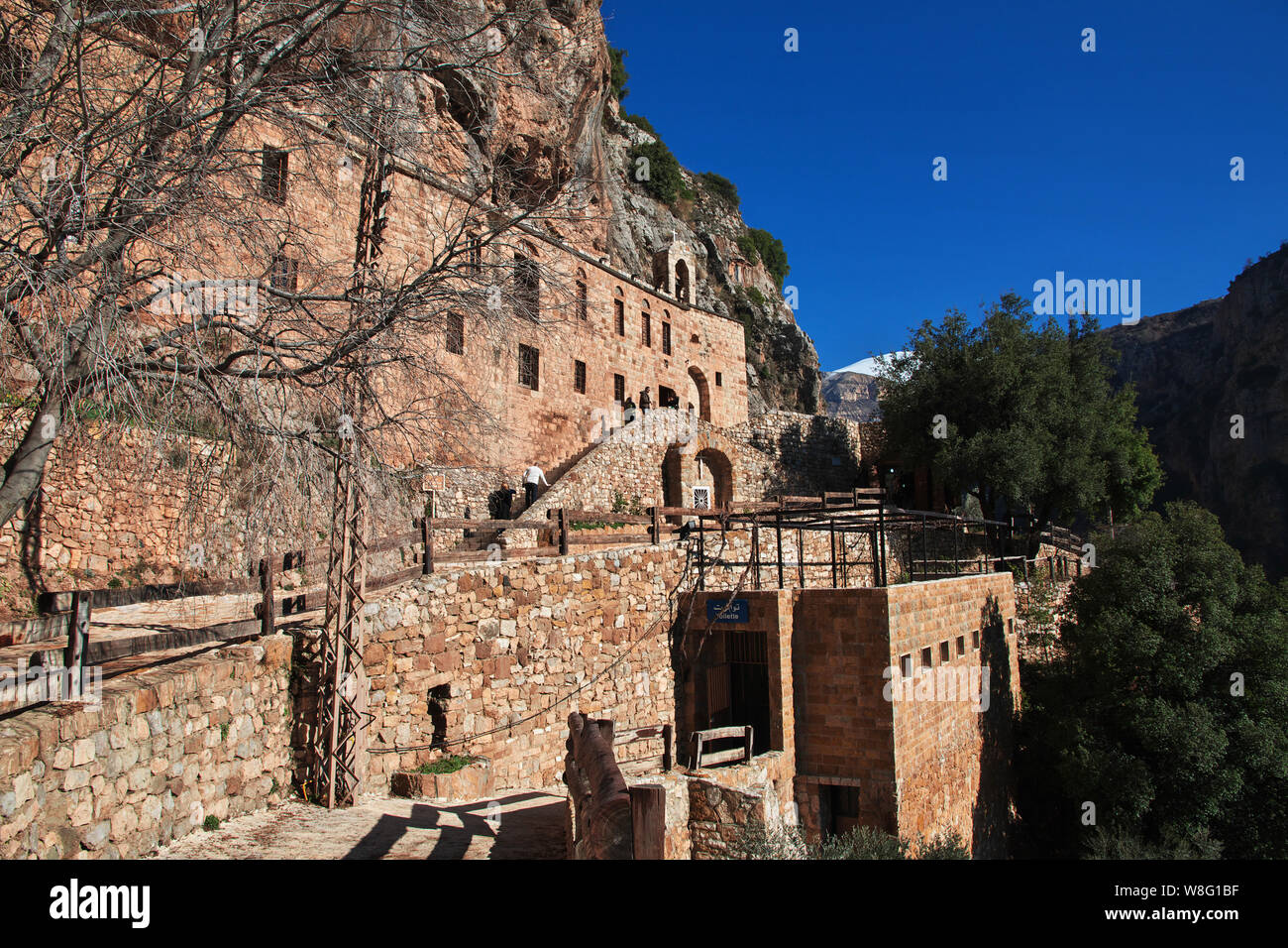 Lebanon kadisha valley cave monastery hi-res stock photography and ...