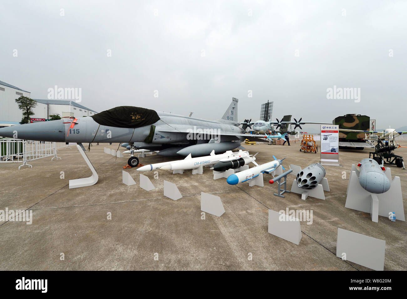 --FILE--A JF-17 Thunder (FC-1 Xiaolong or FC-1 Fierce Dragon) fighter ...