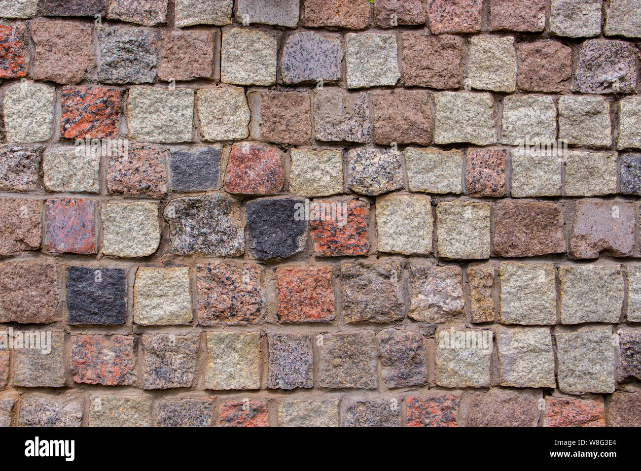 Building stone red gray, paving stones, natural building material for ...