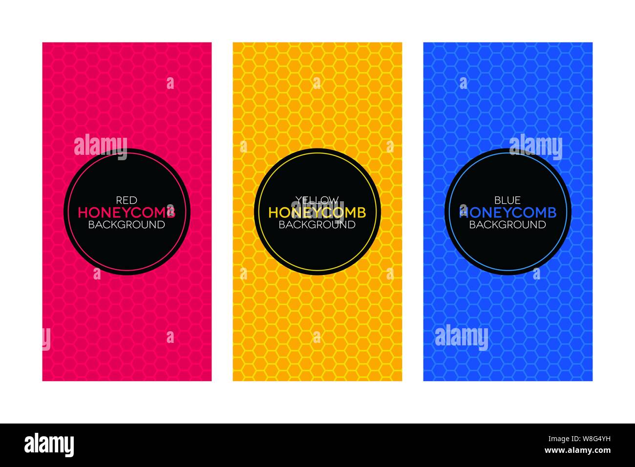 Honeycomb textures Stock Vector Images - Alamy