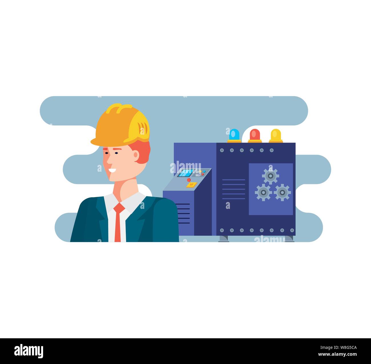 Worker design, Working occupation person job corporate employee and ...