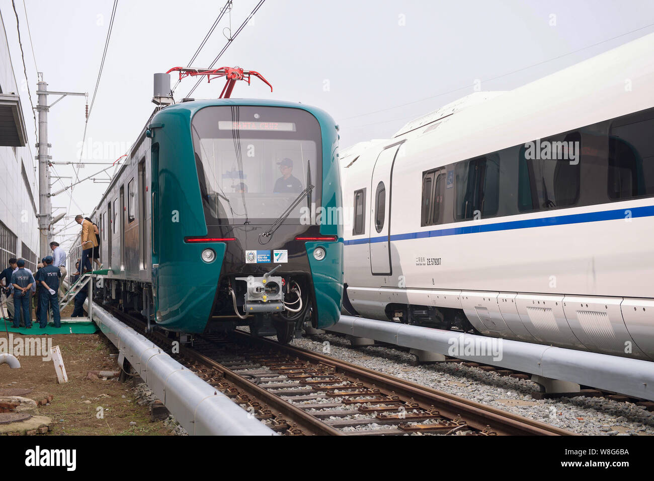 Railway vehicle hi-res stock photography and images - Alamy