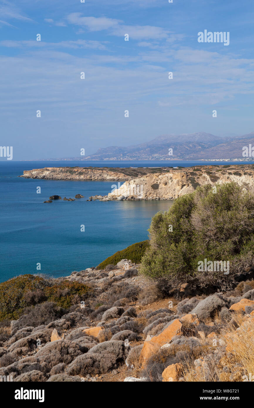 An image of landscape of East Crete, Greece Stock Photo - Alamy