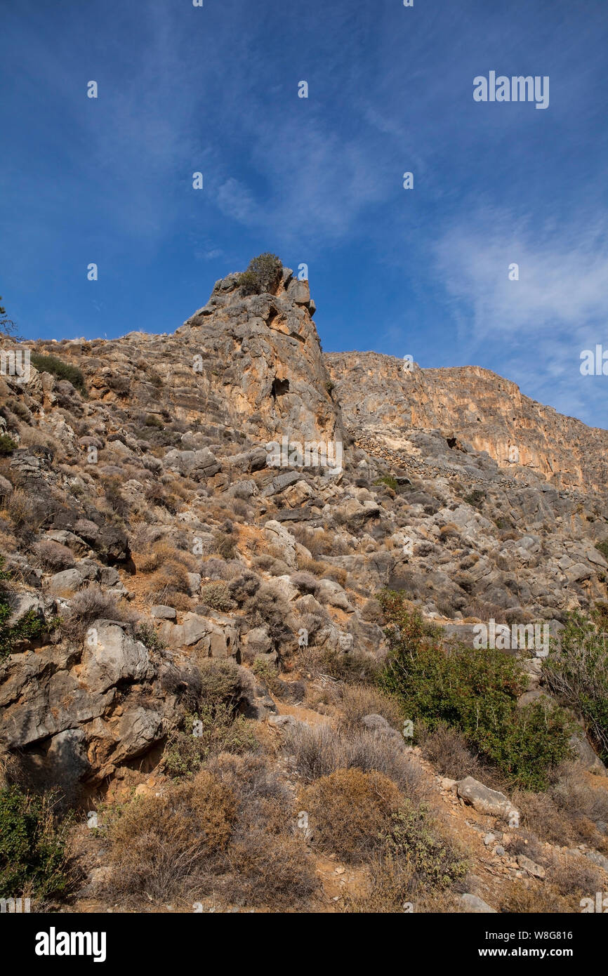 Crete greece island panorama scenery hi-res stock photography and ...