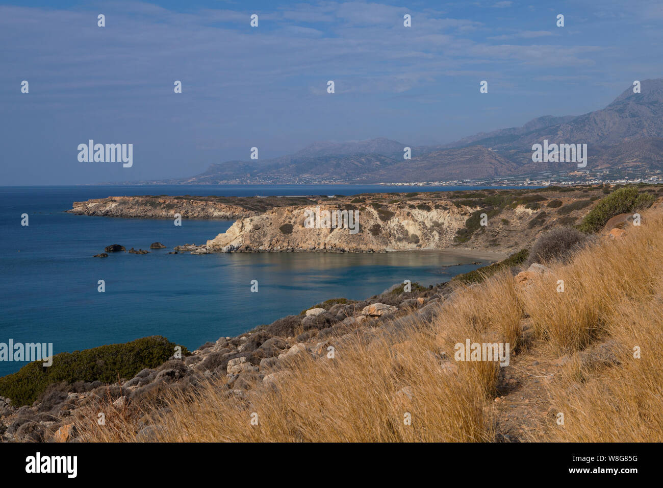 An image of landscape of East Crete, Greece Stock Photo - Alamy