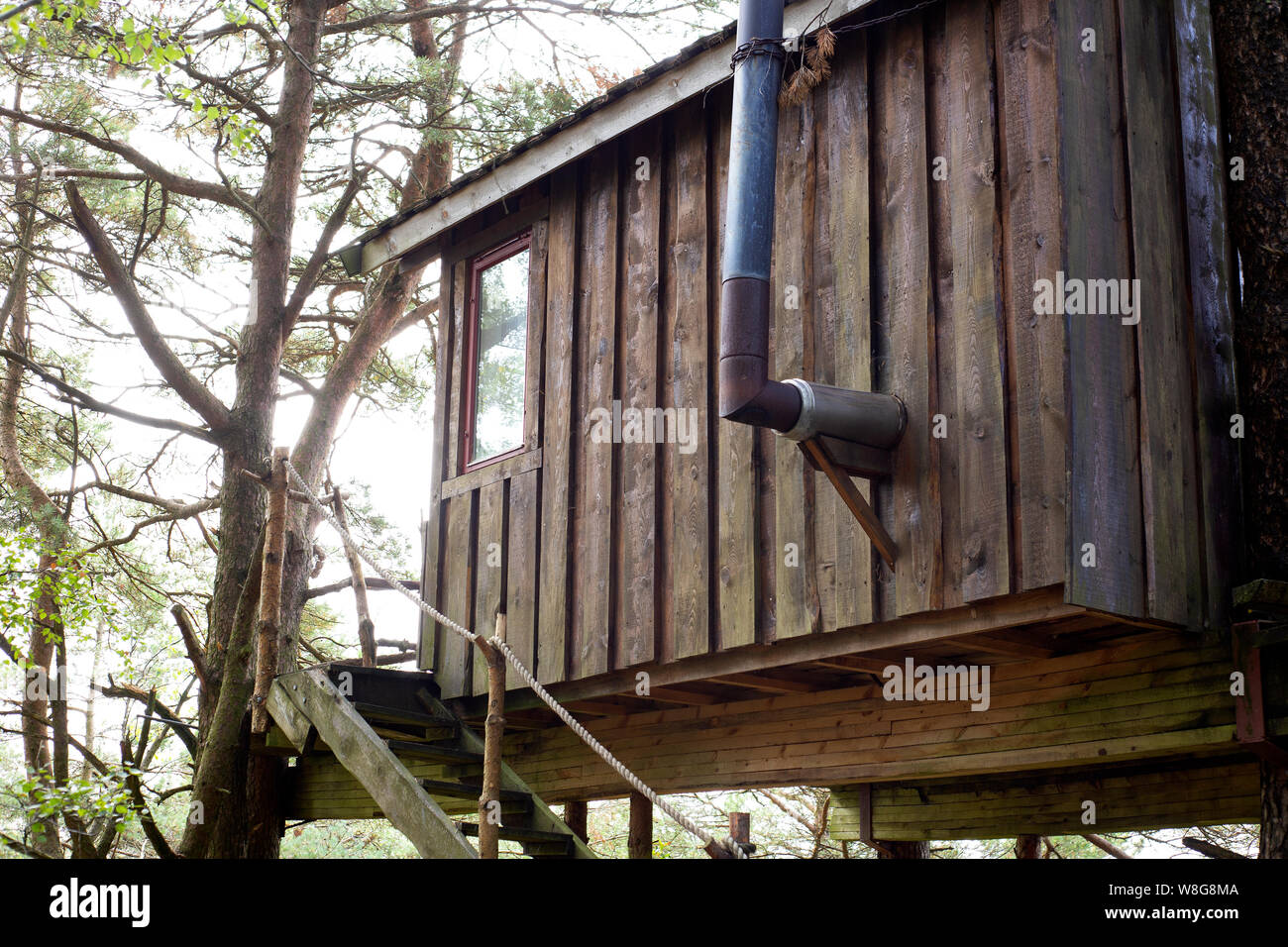 Abandoned treehouse hi-res stock photography and images - Alamy