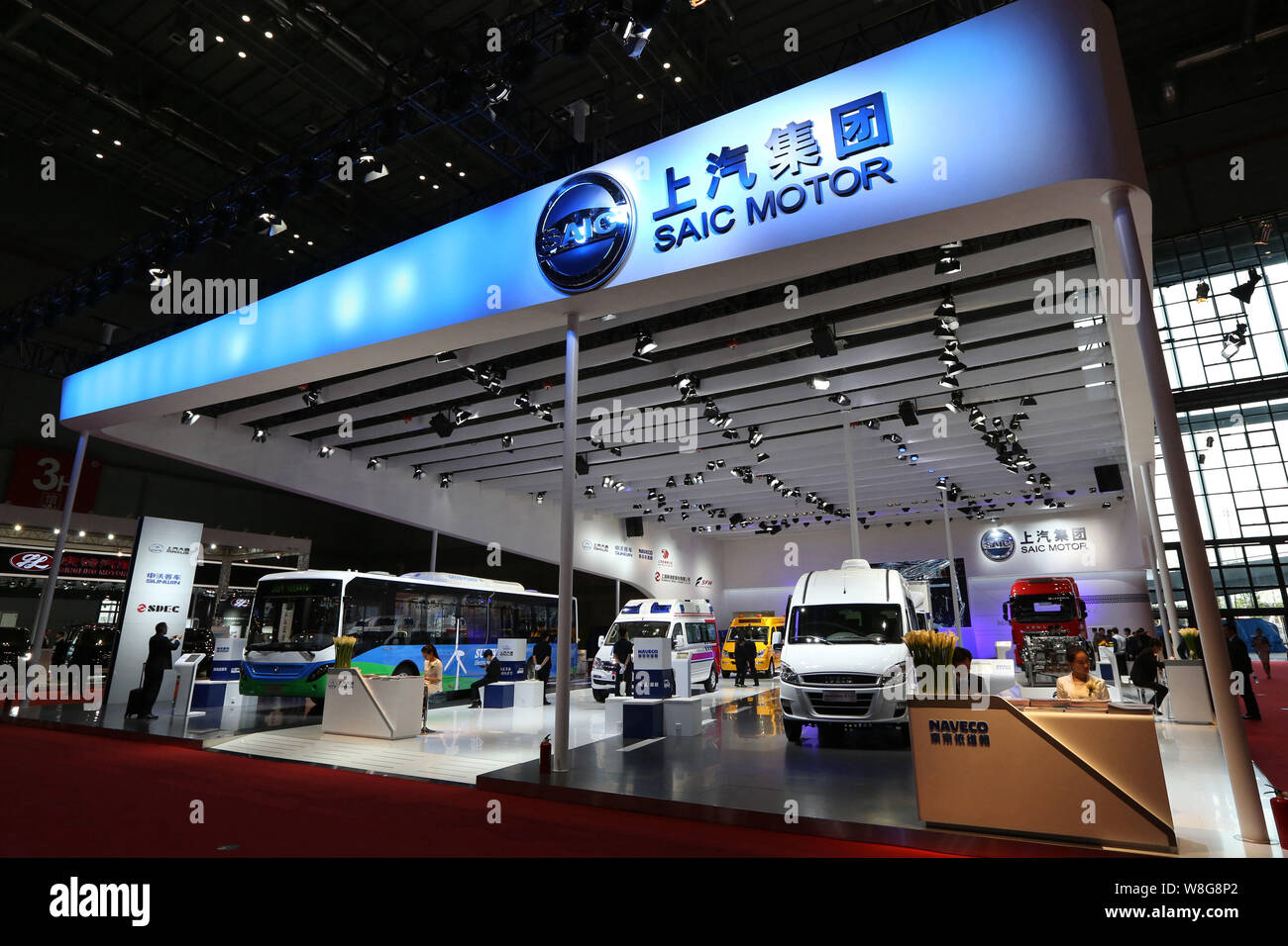 --FILE--View of a stand of SAIC Motor during the 16th Shanghai ...