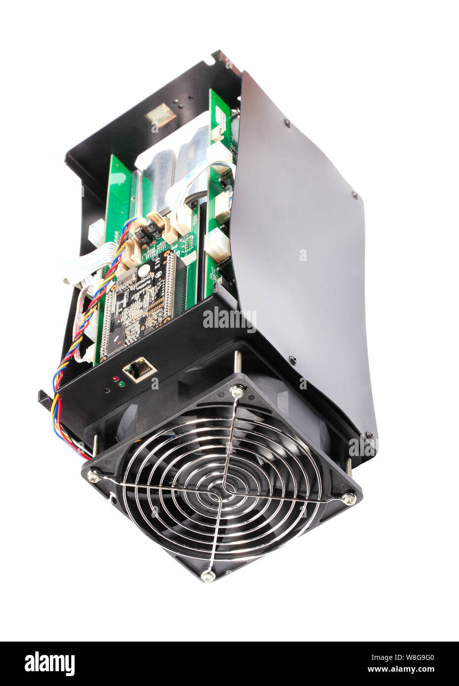 electronic device isolated on white background Stock Photo - Alamy