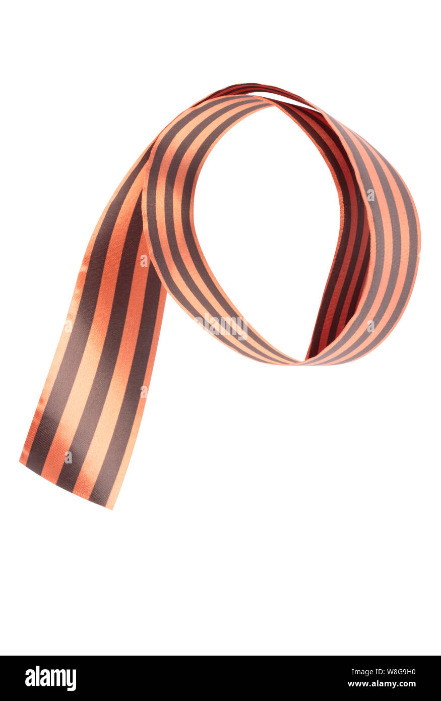 George Ribbon Isolated Stock Photo - Alamy