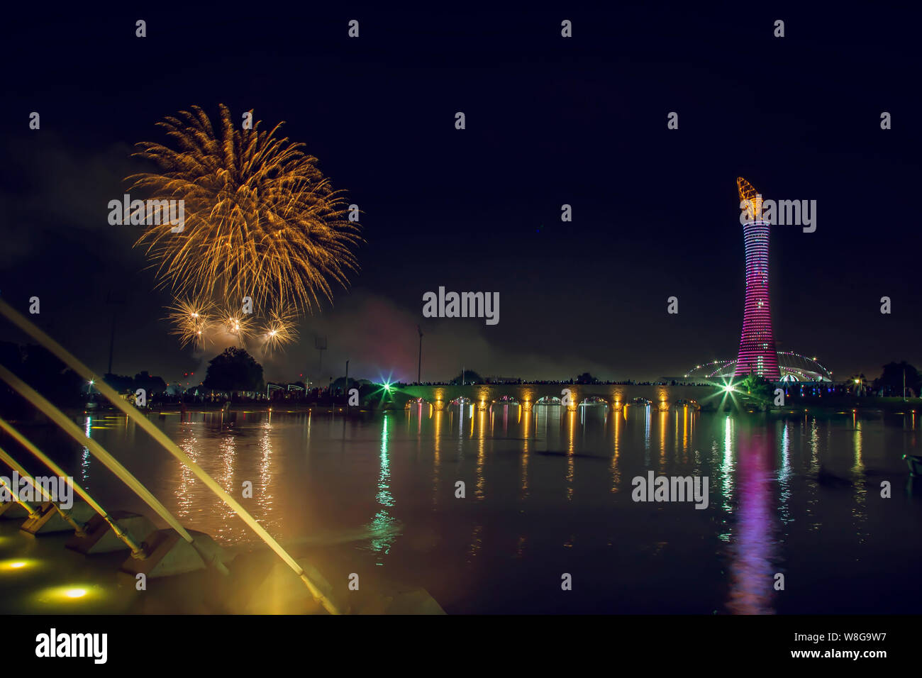 Qatar doha hotel aspire hi-res stock photography and images - Alamy