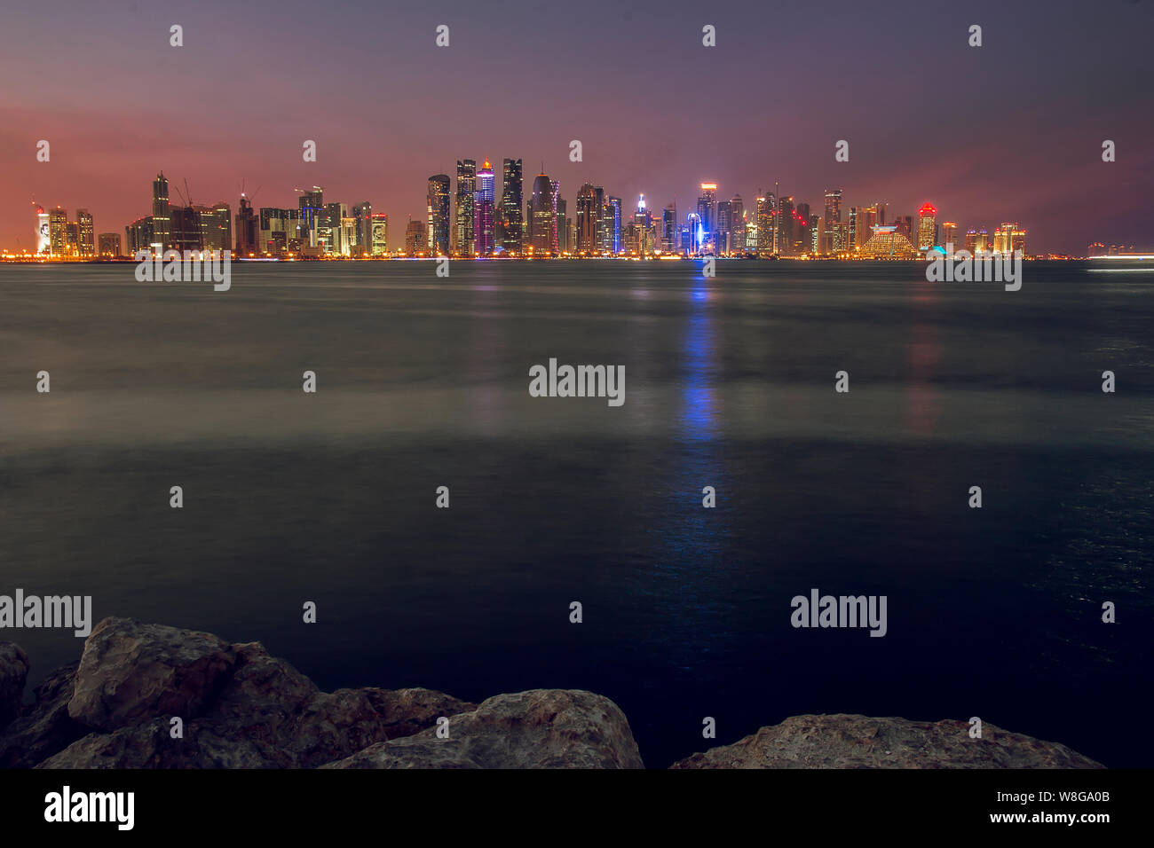 View of doha hi-res stock photography and images - Alamy