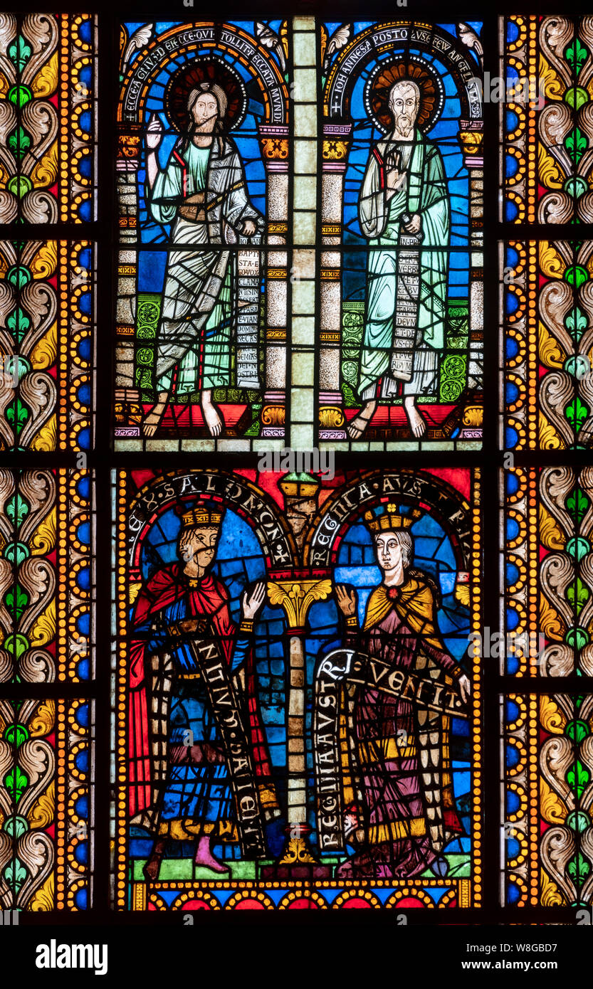 Straßburger Münster, Cathédrale Notre-Dame de Strasbourg, Fenster des ...