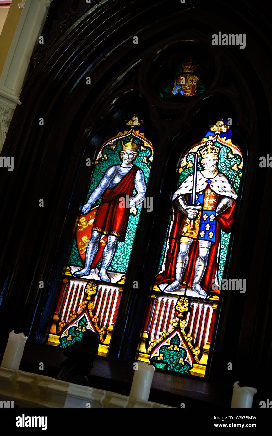 Stained Glass Window Stock Photo - Alamy