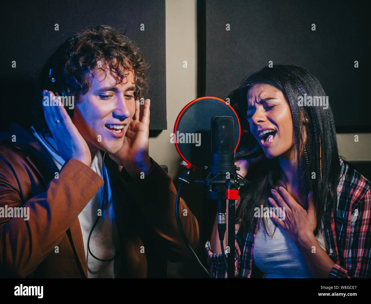 Rock star record, studio hi-res stock photography and images - Alamy