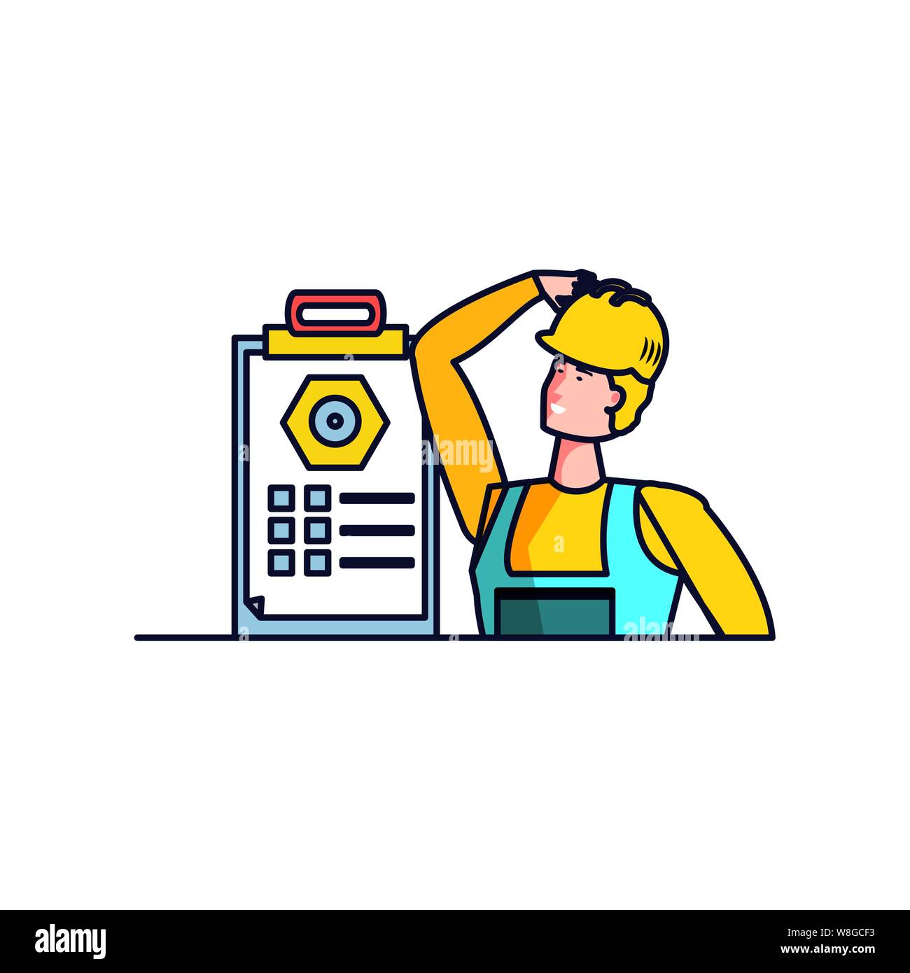 Worker design, Working occupation person job corporate employee and ...