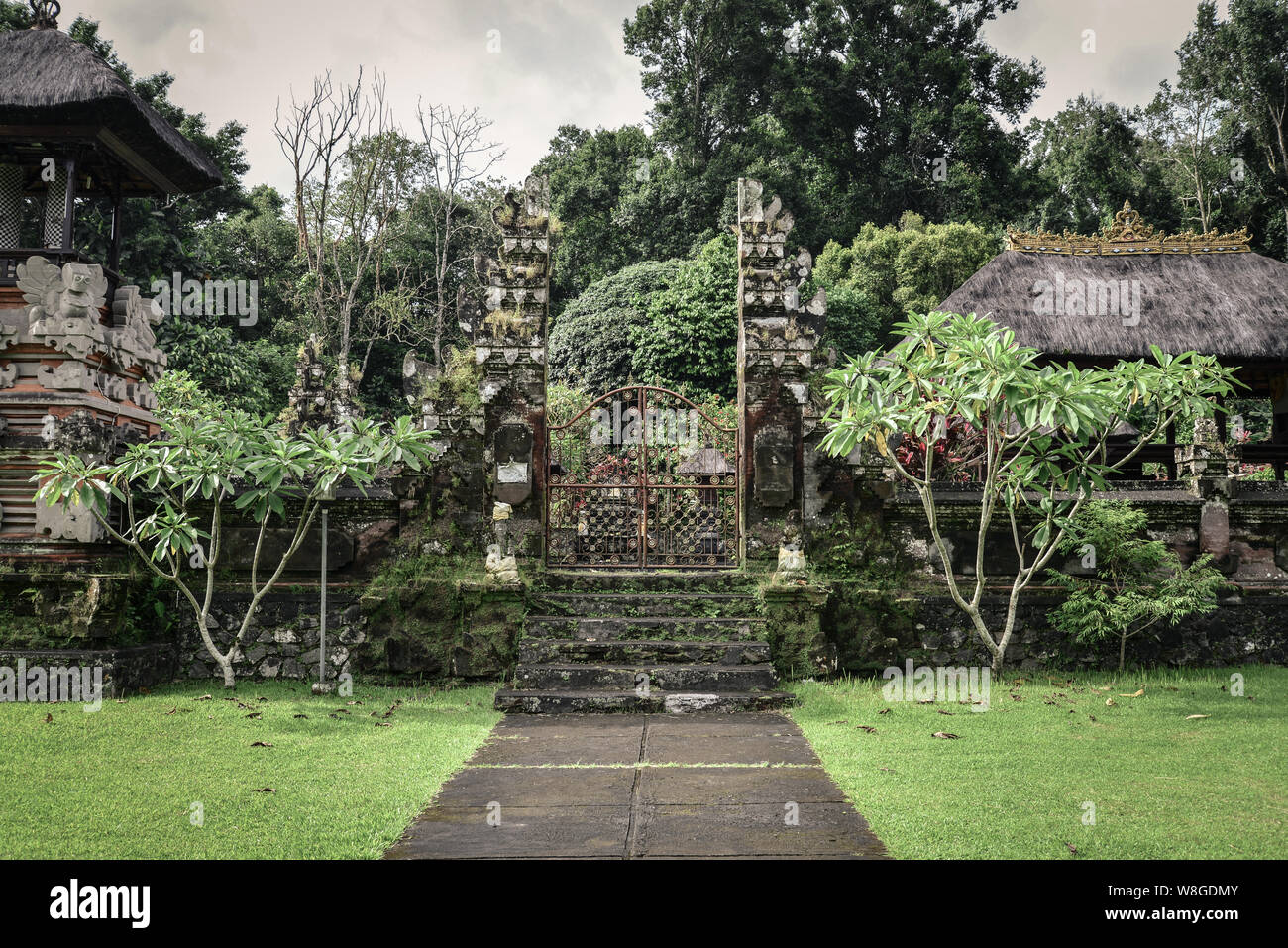 Pura Luhur Batukau Batukaru Hindu temple in Tabanan, Bali, Indonesia ...