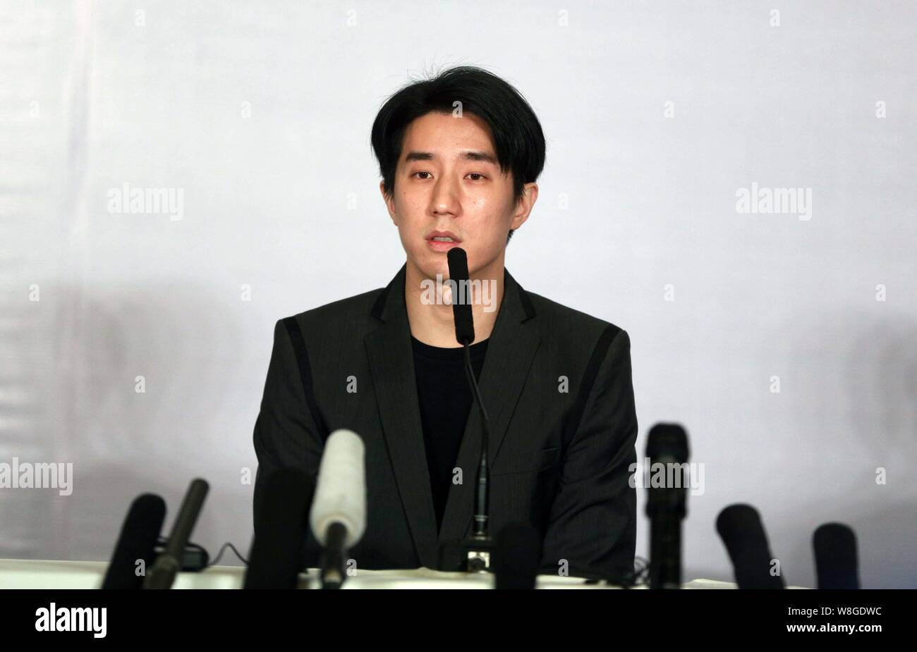 Hong Kong actor Jaycee Chan, the son of kungfu superstar Jackie Chan ...