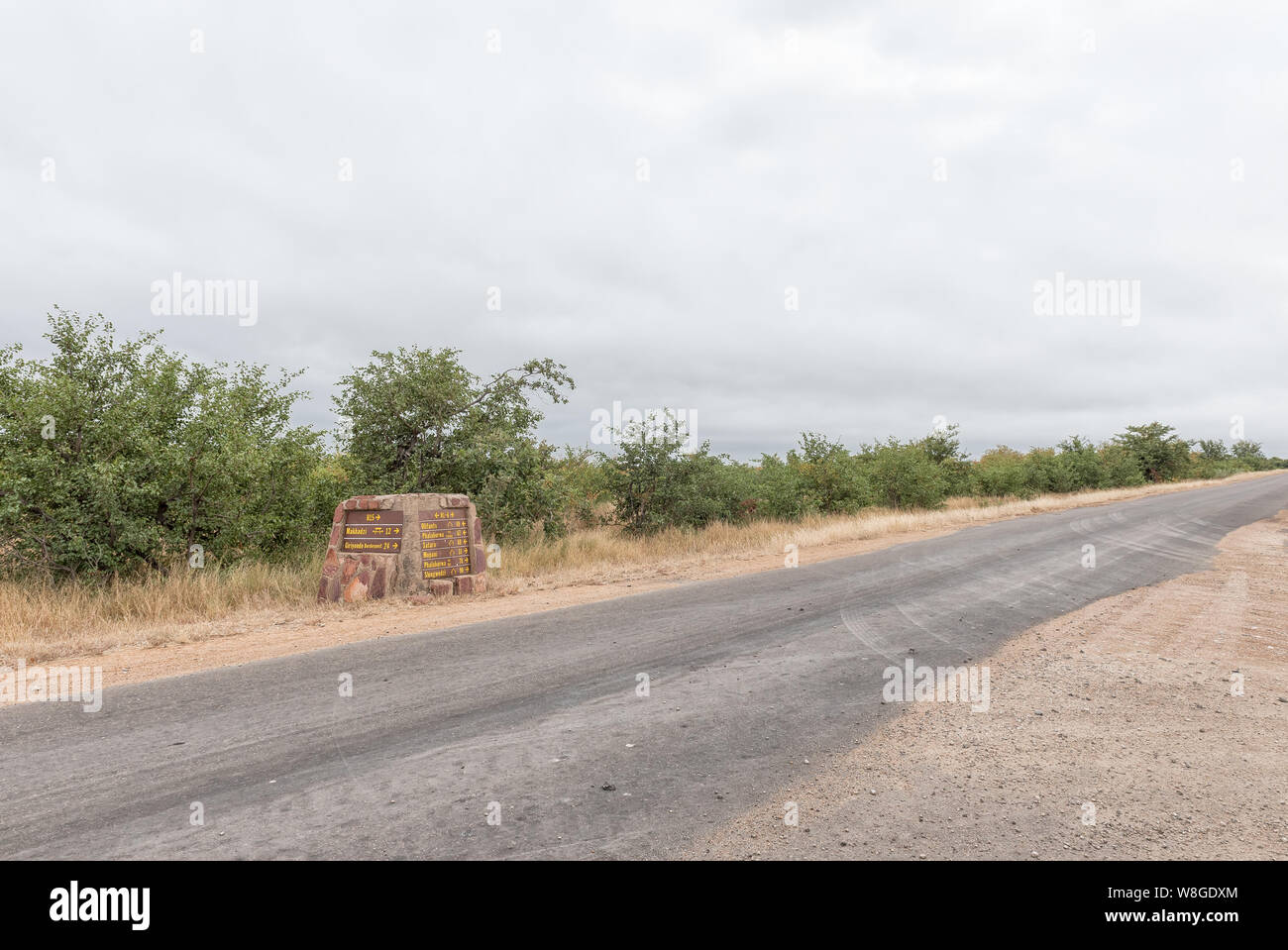 Limpopo road sign hi-res stock photography and images - Alamy
