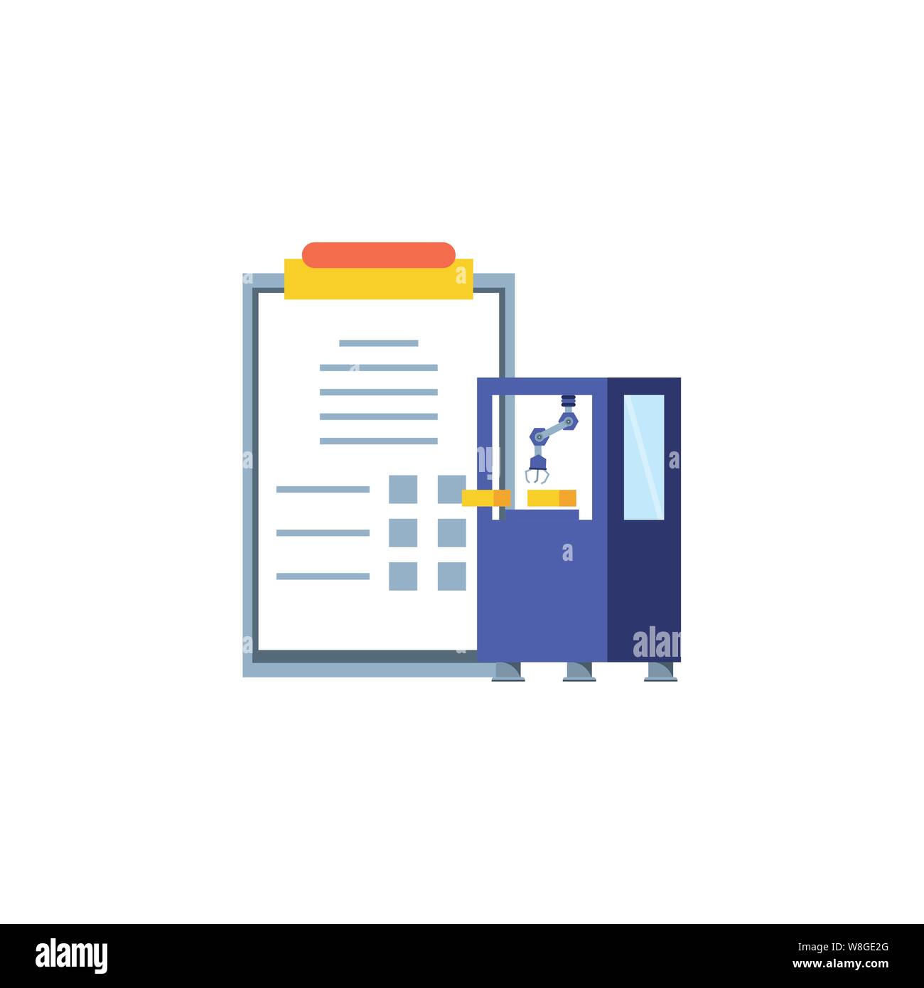 Production order Stock Vector Images - Alamy