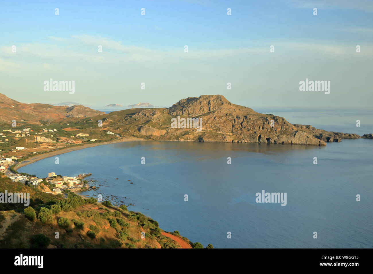 Beach plakias crete greek island hi-res stock photography and images ...