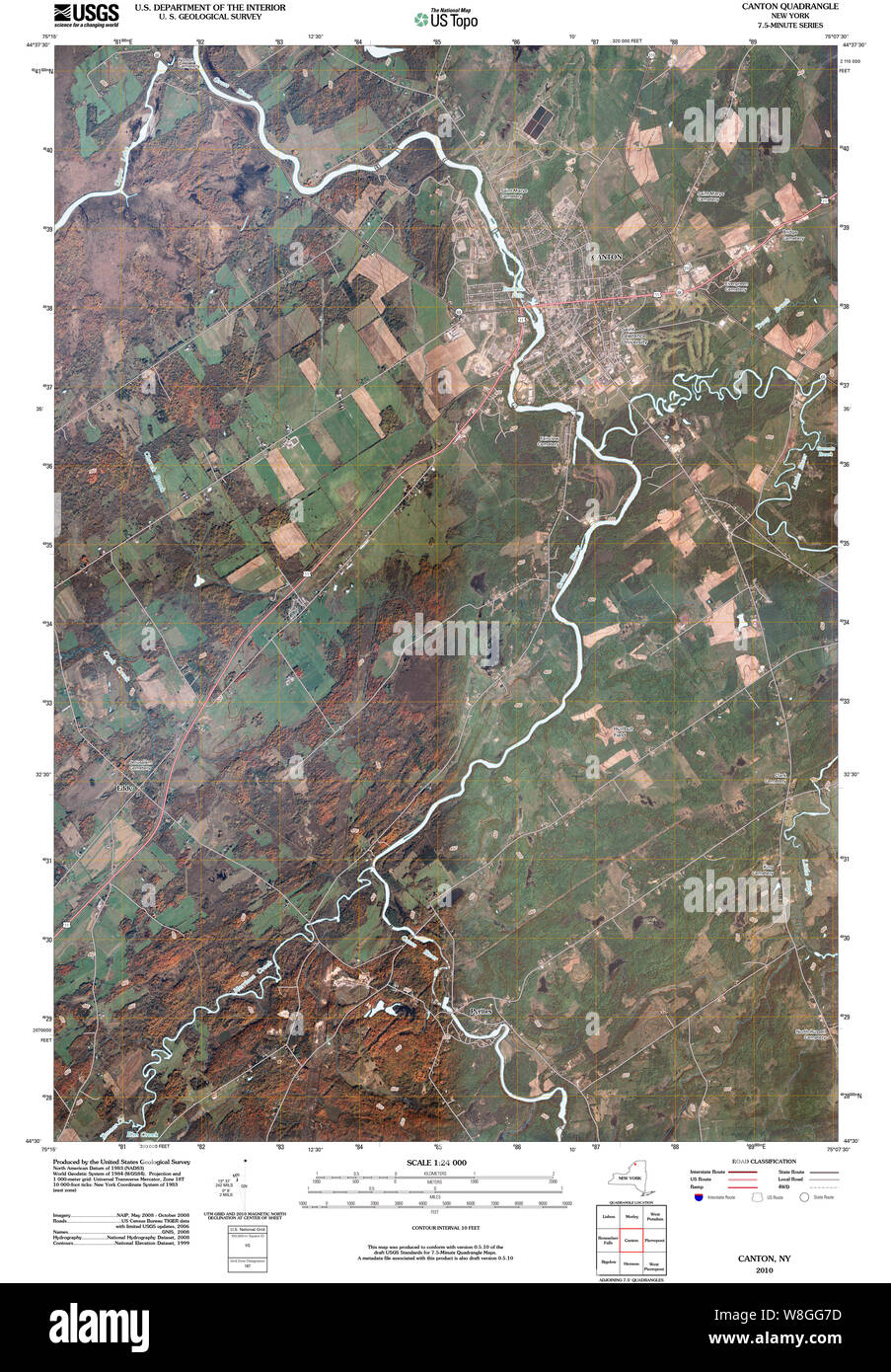 Geospatial data map hi-res stock photography and images - Alamy