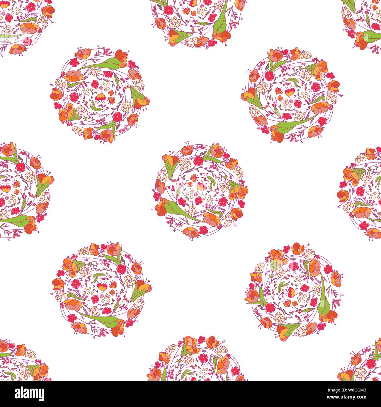 Dots flower hi-res stock photography and images - Alamy