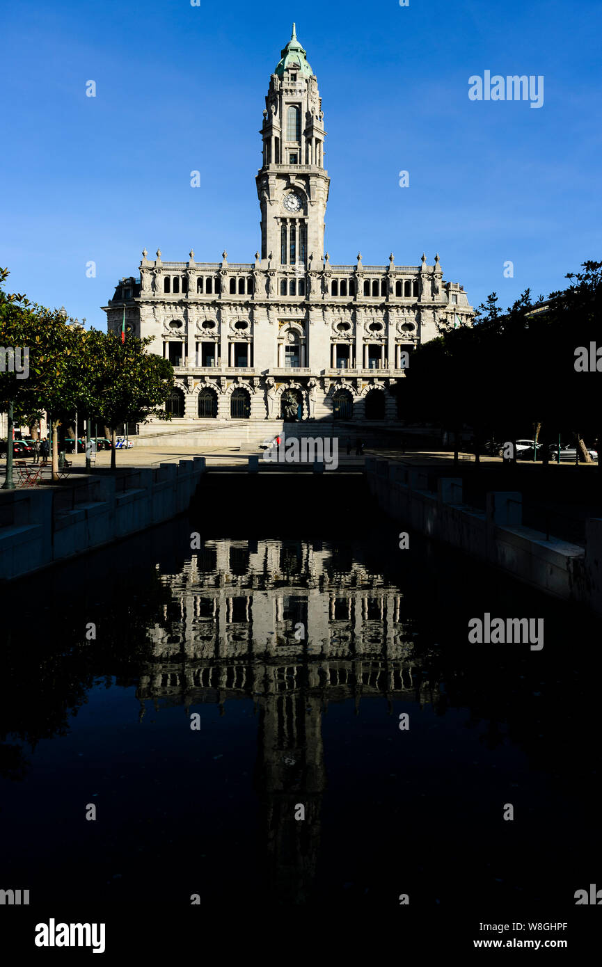 Porto City Hall Stock Photo - Alamy