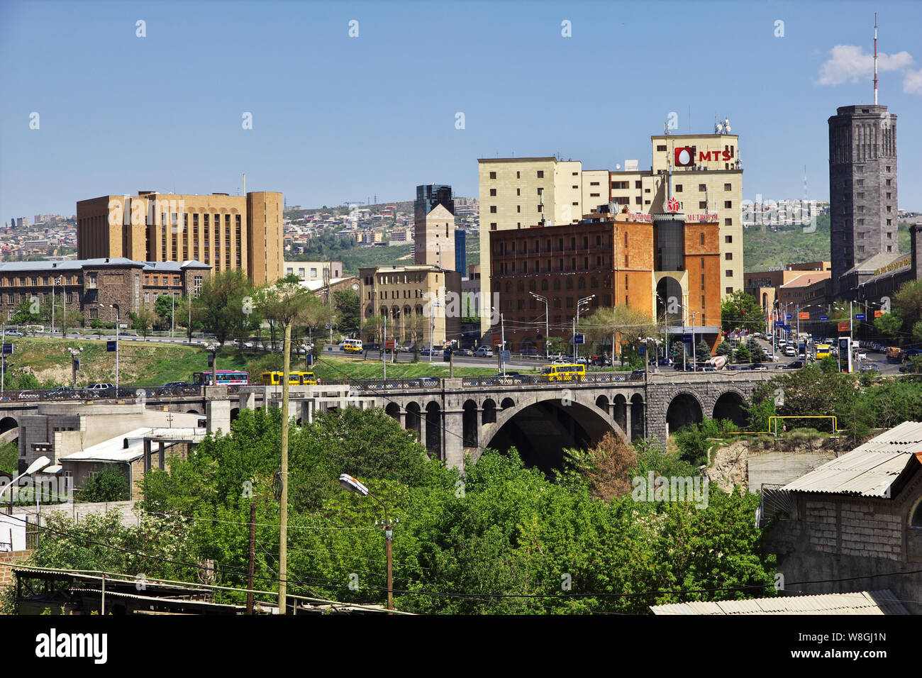 Yerevan bridge hi-res stock photography and images - Alamy