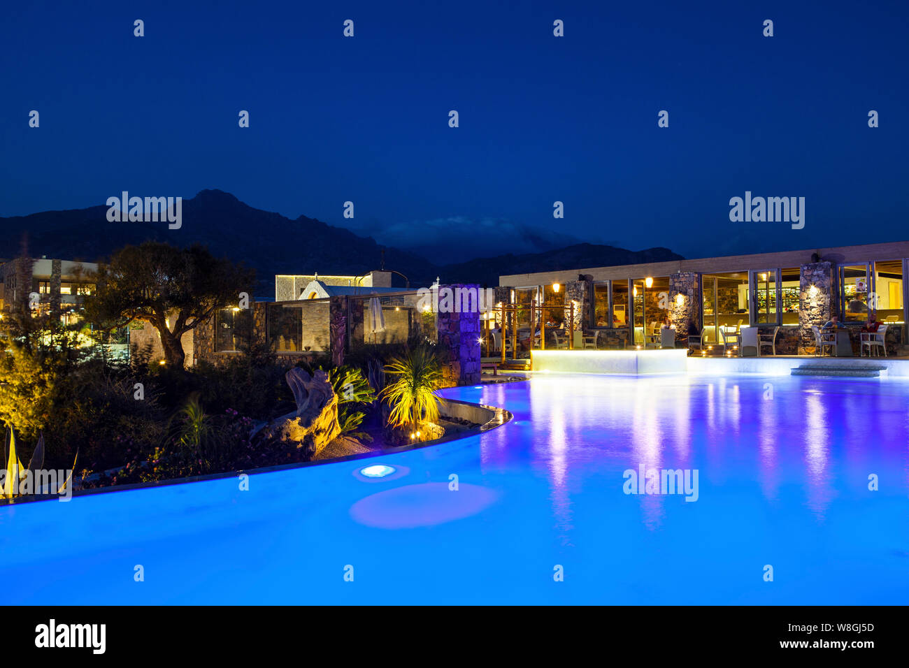 Ierapetra,Creete,Greece-October16,2018: Ostria Beach Resort & Spa is ...