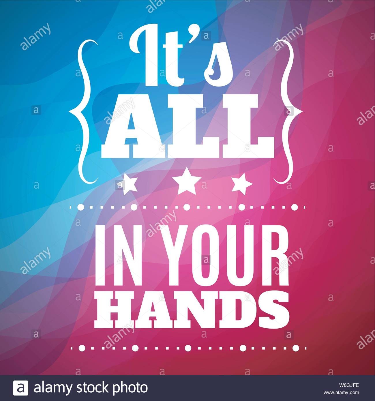 Inspirational Quotes Stock Vector Images - Alamy