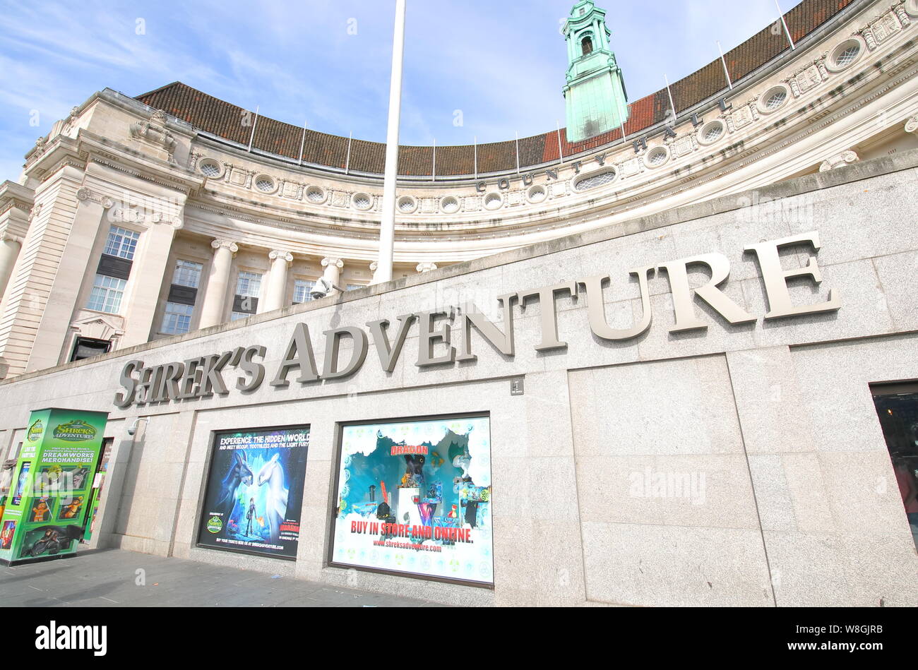 Shrek’s Adventure museum London UK Stock Photo - Alamy